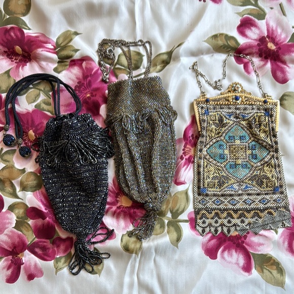 Bags | Vintage Elegant Beaded Evening Bags Set | Poshmark
